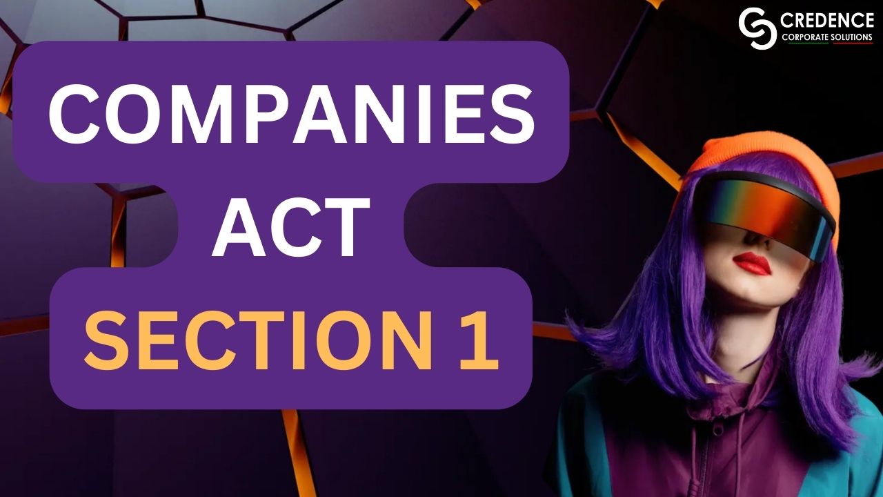 Companies Act Section 1 | Overview Of Key Definitions And Scope