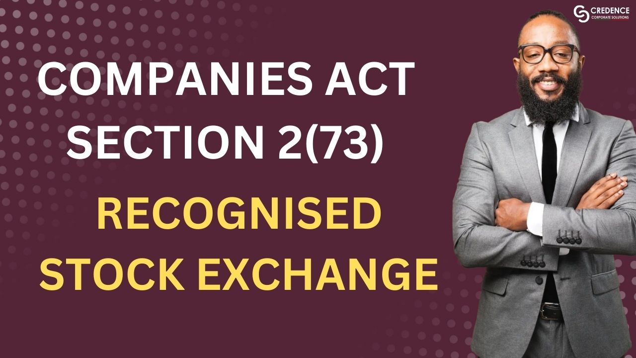 Recognized Stock Exchange | Definition And Significance